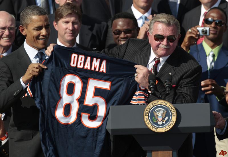 Barack Obama, el hincha número uno de los Bears « NFLenCastellano